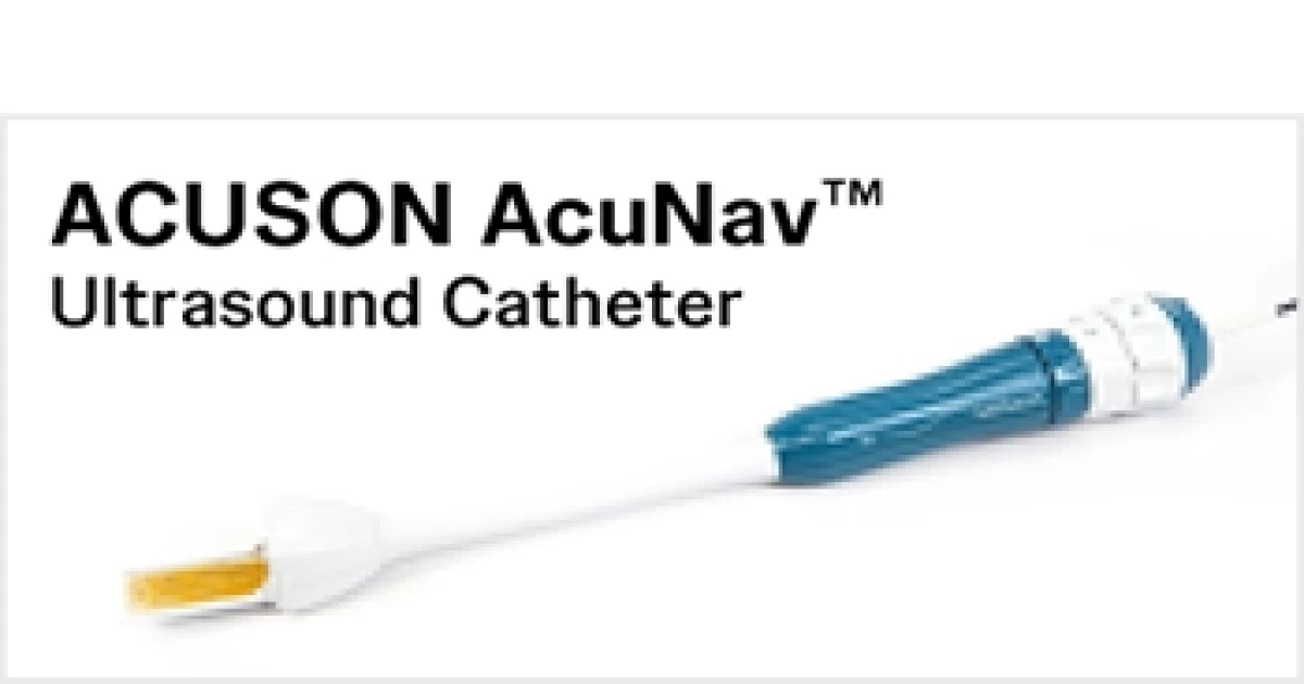 ACUSON AcuNav™ Ultrasound Catheter | ジョンソン・エンド・ジョンソン